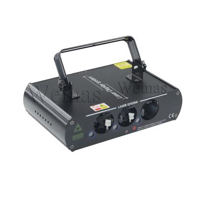 Cina L'analizzatore micro- 30W del motore di punto degli occhi 4 delle luci laser tre del partito del night-club ha valutato il potere in vendita