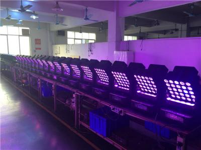 China 12W 4 in 1 RGBW-LEIDEN Was Bewegend Hoofd/Gezoem toont het Bewegende Hoofd voor Licht Te koop