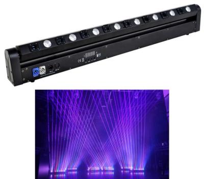Cina La luce laser blu di illuminazione della fase del laser di colore ha condotto il carrello del laser della luce 500mw *8pcs del carrello del laser in vendita