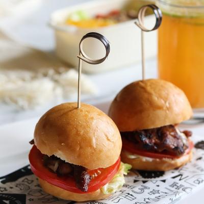 Chine Longueur en bambou jetable de bâtons d'hamburger 9cm/12cm à vendre