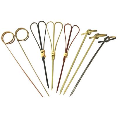 Chine Longueur en bambou jetable de bâtons d'hamburger 9cm/12cm à vendre