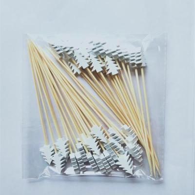 Chine Longueur en bambou jetable de bâtons d'hamburger 9cm/12cm à vendre