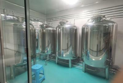 China Double Jacket Stainless Steel Liquid Mixing Tank with Agitator 2000L for sale