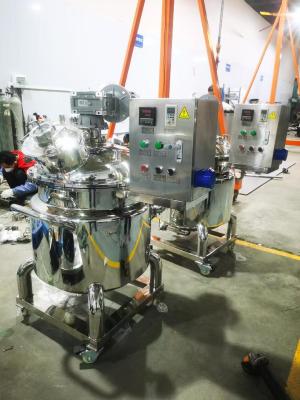 China Double Jackets Stirred Stainless Steel Chemical Tank Reactor High Pressure 200L for sale