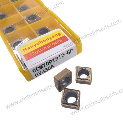 China Fire Resistant Indexable Milling Inserts CCMT09T312 CNC Turning Tools for sale