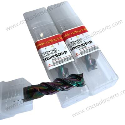 China End Mill,CNC Insert, PVD Coating, Model D10*25*75L-55°,Machining of Planes, Steps, Grooves, and Contoured Surfaces for sale