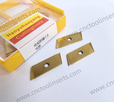 China CNC Milling Insert with PVD Coating HYLN220108-1.0 HYZ09,also Belongs to Grooving Inserts. Suitable for Machining Mild Steel. for sale