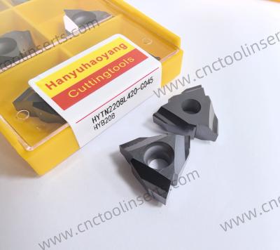 China CNC Milling Insert with PVD Coating HYTN2208L420-C045 HYB208,  Grooving Inserts. This Product is Suitable for Machining Difficult-to-cut Materials, Excluding High-temperature Superalloys for sale