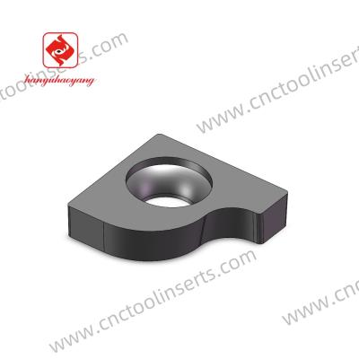 China CNC Milling Insert with PVD Coating HYXCCW1704R6.35-R3 HYB208, Suitable For Difficult-to-machine Materials Except High-temperature Alloys. for sale