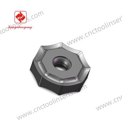 China CNC Milling Insert with PVD Coating ONMU080608 HYB208, Suitable For Difficult-to-machine Materials Except High-temperature Alloys. for sale