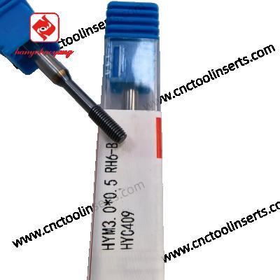 China Extrusion Tap, Precision CNC Cutting Tool, HYM3.0×0.5 RH6-B, Suitable for processing materials with certain "softness" and "toughness" that can undergo plastic deformation without fracture. for sale