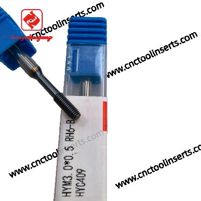 China Solid Carbide Extrusion Tap, Blind Hole Machining Tool, Precision CNC Cutting Tool HYM3.0×0.5 RH6-B, Suitable for Precision Machining of Soft and Tough Materials for sale