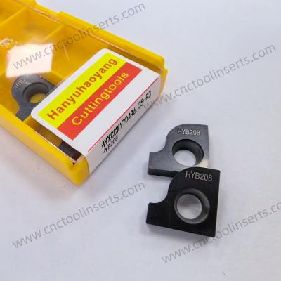 Китай Вставка для фрезерной обработки с помощью ЧПУ с ПВД-покрытием HYXCCW1704R6.35-R3 HYB208, подходящая для сложных для обработки материалов, кроме высокотемпературных сплавов. продается