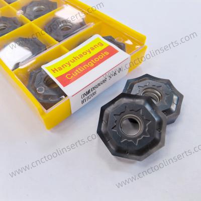China CNC Milling Insert with PVD Coating ONMU080608 HYB208, Suitable For Difficult-to-machine Materials Except High-temperature Alloys. for sale