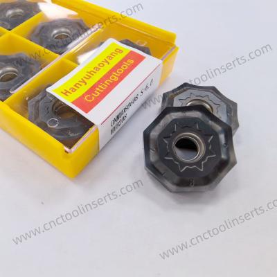 China CNC Milling Insert with PVD Coating ONMU080608 HYB208, Suitable For Difficult-to-machine Materials Except High-temperature Alloys. for sale