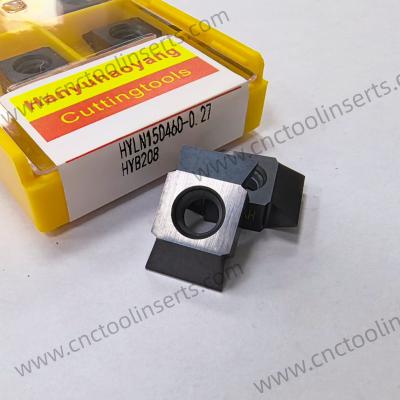 中国 非標準溝入れインサート、溝フライスインサート、HYLN150460-0.27、中範囲コーティング材、HYKH06、カスタマイズ可能なインサート 販売のため