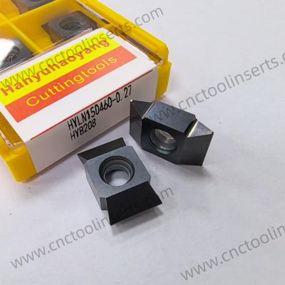 中国 非標準溝入れインサート、溝フライスインサート、HYLN150460-0.27、中範囲コーティング材、HYKH06、カスタマイズ可能なインサート 販売のため