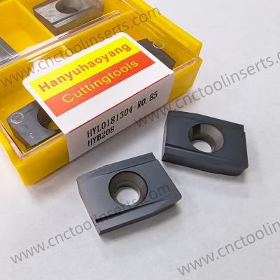 China Floating Boring Tool Inserts Wc-Co PVD Coating HYL0181304-R0.85 HYB208 For Deep Hole Machining, Typically Processed On Heavy-duty Boring Mills In CNC Machine Tools for sale