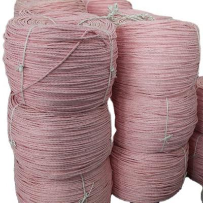 Cina Firm Customizable Monofilament 2 Strands Nylon /Polyethylene Twisted Rope / Soft And Poly Rope in vendita