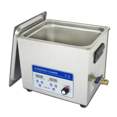 Cina Alimenti il pulitore ultrasonico regolabile 10liter di Benchtop per rimozione dell'olio dell'hardware in vendita