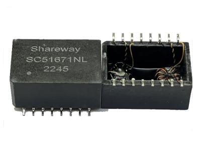 China 7490100111A SMD Ethernet Magnetic Transformers For IP Cameras for sale
