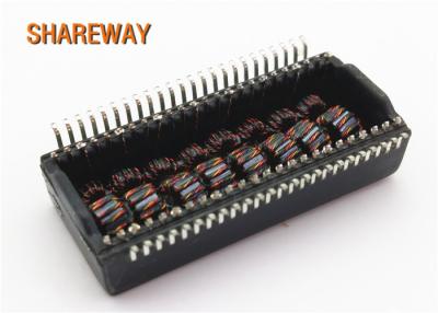 China Dual Ports Magnetic Core Transformer , Lan Isolation Transformer G4802CG 100/1000 BASE -T for sale