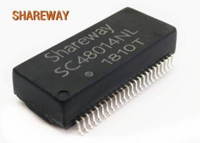 China Surface Mount 10G Ethernet Magnetic Transformers 48 Pins High Current For PCB M4801CG for sale