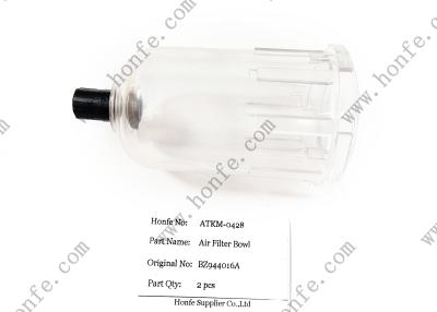 China Textile Machinery Air Filter Bowl BZ944016A Tsudakoma Overall Height 129mm Base OD 60mm ID 55mm for sale