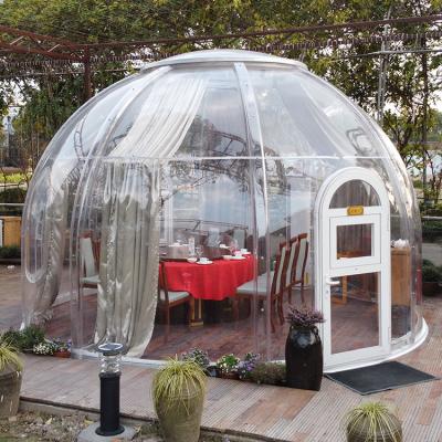 Cina Tenda trasparente geodetica all'aperto dell'iglù del diametro 5m della cupola di 6m in vendita