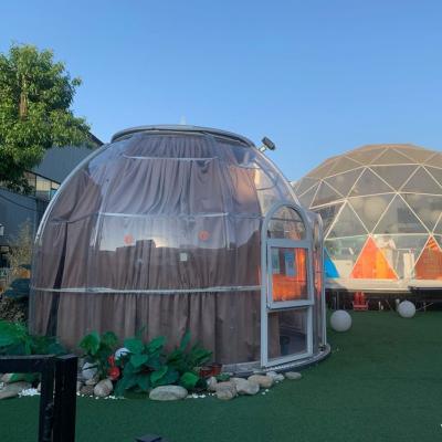 中国 Outdoor Bubble Tents with 1pc Aluminium Window for Leisure Tea Bar 販売のため