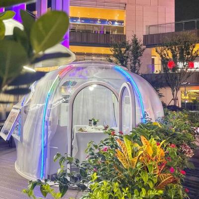 Cina Transparent 6m Geodesic Dome PC Clear Dome House For Party And Events in vendita
