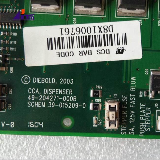 Diebold Opteva Control Board Dispenser CCA 49204271000B 49-204271-000B