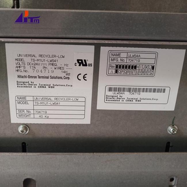 Diebold 368 ECRM Chassis 4 Cassette ULWS4A