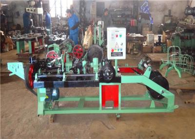 Cina Filo spinato automatico che fa macchina, filo di ferro che fa a 3 pollici a macchina - torsione a 6 pollici in vendita