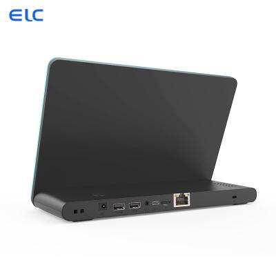 China El hurto anti L forma la tableta de escritorio de Android de la exhibición del tacto de RK3288 POE con las luces llevadas en venta