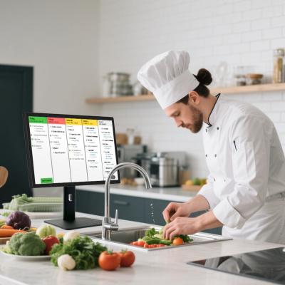중국 ELC 안드로이드 11 인터랙티브 터치 스크린 21.5" IPS 16:9 스크린 RK3568 이더넷 USB 3.0 for Kitchen Display 스크린 레스토랑 POS 판매용