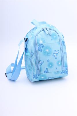 Cina Lightweiht ha stampato il blu fresco della borsa del grande Zaino della borsa del dispositivo di raffreddamento del poliestere in vendita