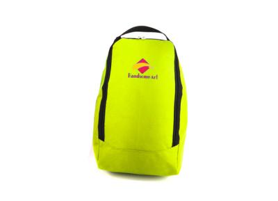 Cina totalizzatore della mano della borsa della scarpa Zippered poliestere 600D, borsa di viaggio di stoccaggio della scarpa su misura in vendita