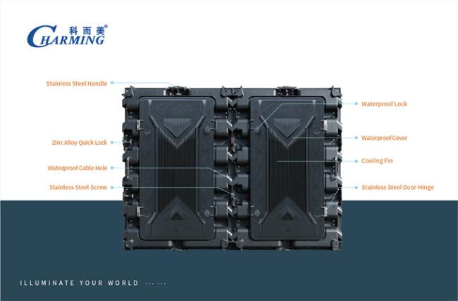 P5-P8 Outdoor LED Screen Wall Display For Advertising Brightness panel 3