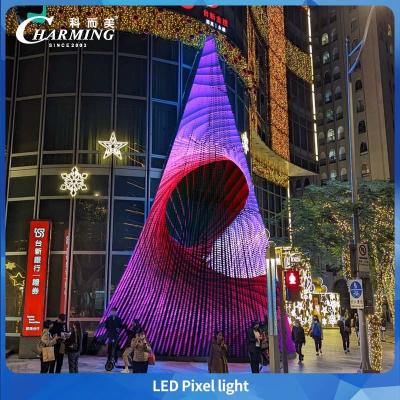 매력 시리즈 LED 포인트 라이트 40D 40*27.3MM PC 재료 IP66 크리스마스 장식 바 조명 외관 벽 장식