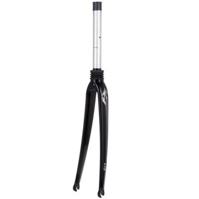 superlight carbon fiber suspension rigid fork 18mm travel for road racing bicycle