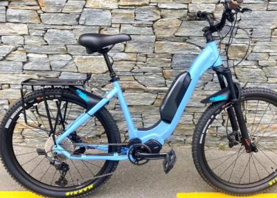 Κίνα Φρέμα ηλεκτρικού ποδηλάτου Shimano EP8 μεσαίας κίνησης για E8000 Step-Thru City E-bike Belt/Chain Drive προς πώληση