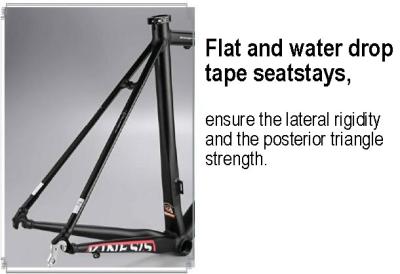중국 Scandium Aluminum Bike Frame Aero Road Racing Frame Lightweight All Sizes OEM 판매용