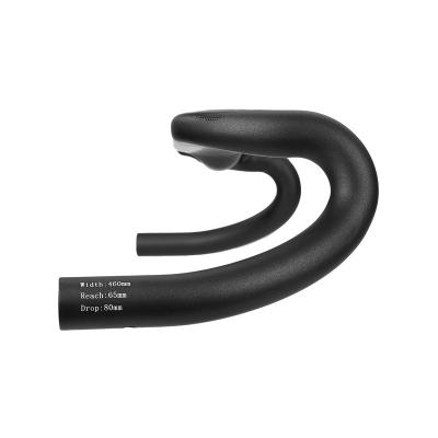 중국 가벼운 탄소 자갈 핸들 Aero Road Racing Bar Clamp 직경 31.8mm 판매용
