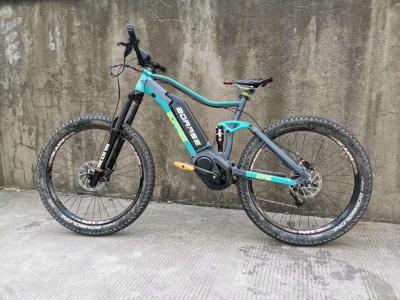 중국 바팡 250W 전기 풀 서스펜션 자전거 프레임 중동 페델렉 emtb E-바이크 G330 판매용
