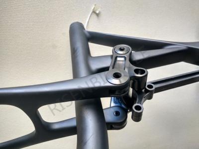 중국 27.5er Boost XC Full Suspension Carbon Bike Frame 110mm Travel 148x12 dropout Mountain Mtb 판매용
