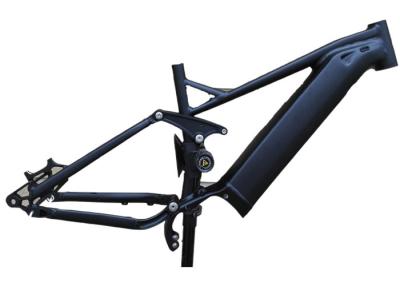 Κίνα 27.5er Boost Full Suspension Electric Bike Frame w/ Shimano E8000 Integrated downtube προς πώληση