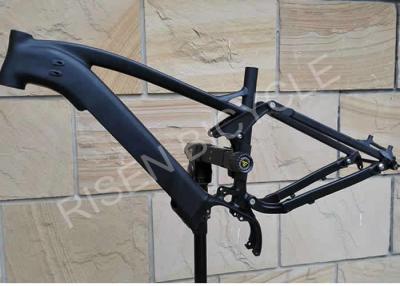 중국 27.5er Boost  Full Suspension Electric Bike Frame Bafang G521 500w Ebike 판매용