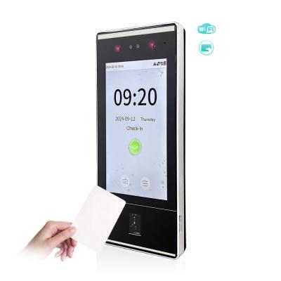 China Atención impermeable del tiempo del reconocimiento de cara del control de acceso con la cámara interna de la puerta en venta