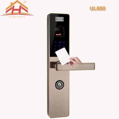 中国 パスワードのRFIDカードそして指紋のドア ロック 販売のため
